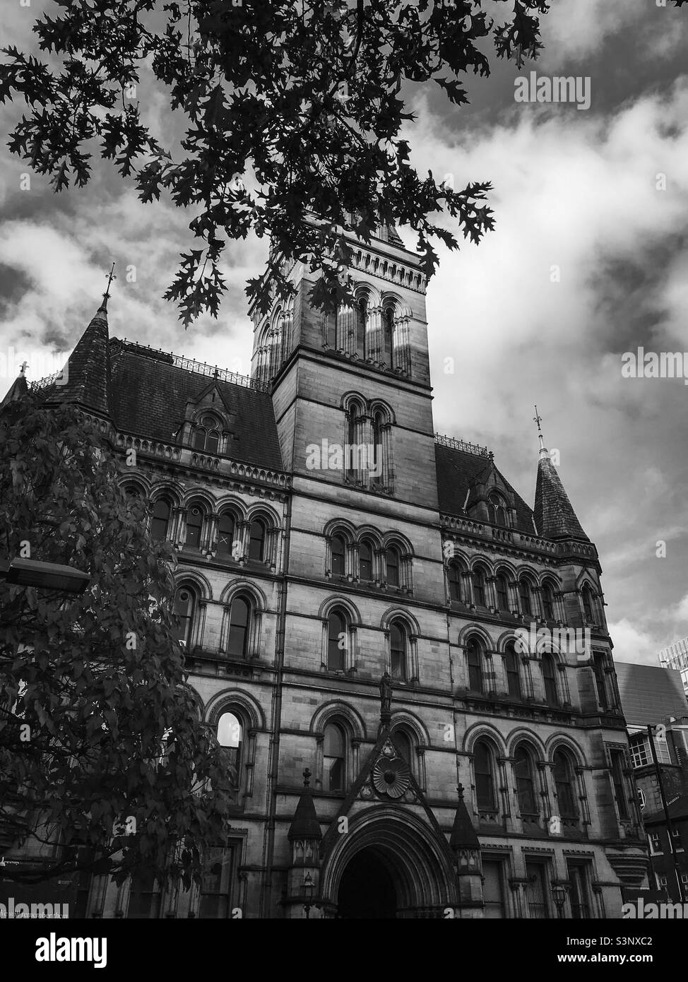 Town hall square city Black and White Stock Photos & Images - Alamy