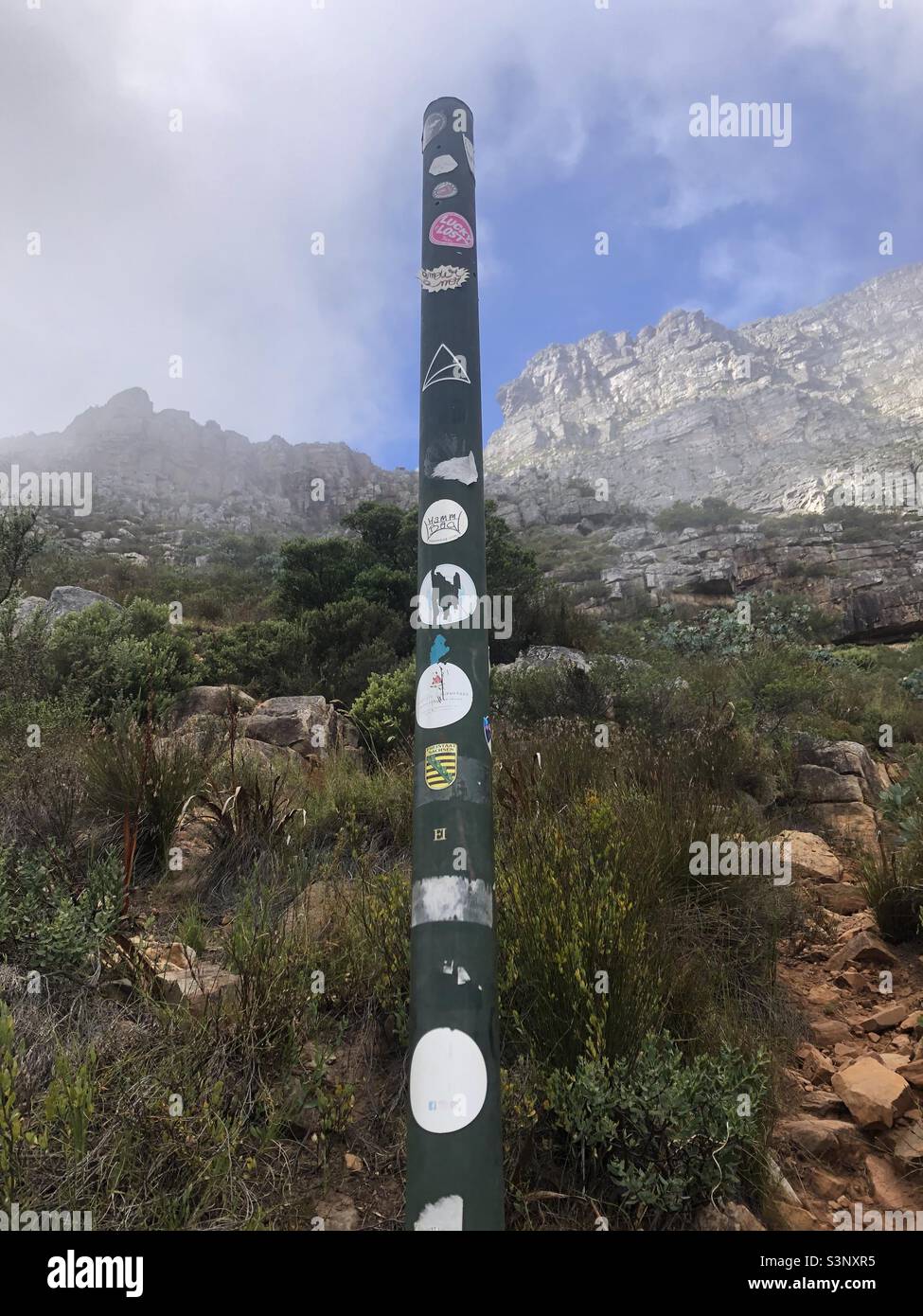 Trail pole hi-res stock photography and images - Alamy