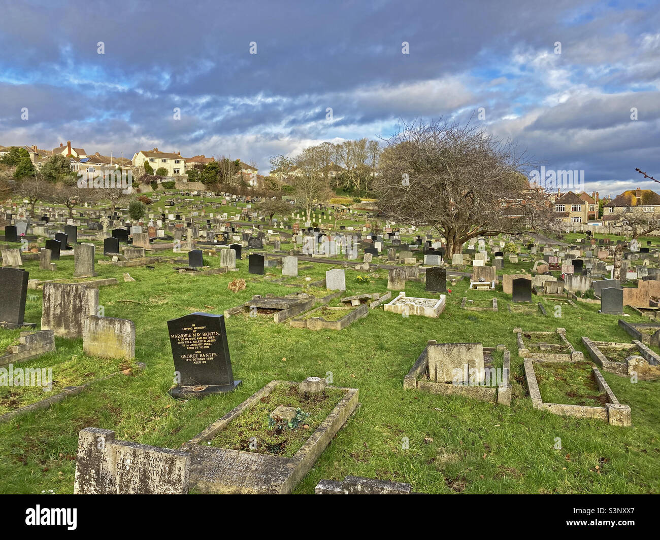 Milton Road Cemetery in Weston-super-Mare, UK Stock Photo - Alamy