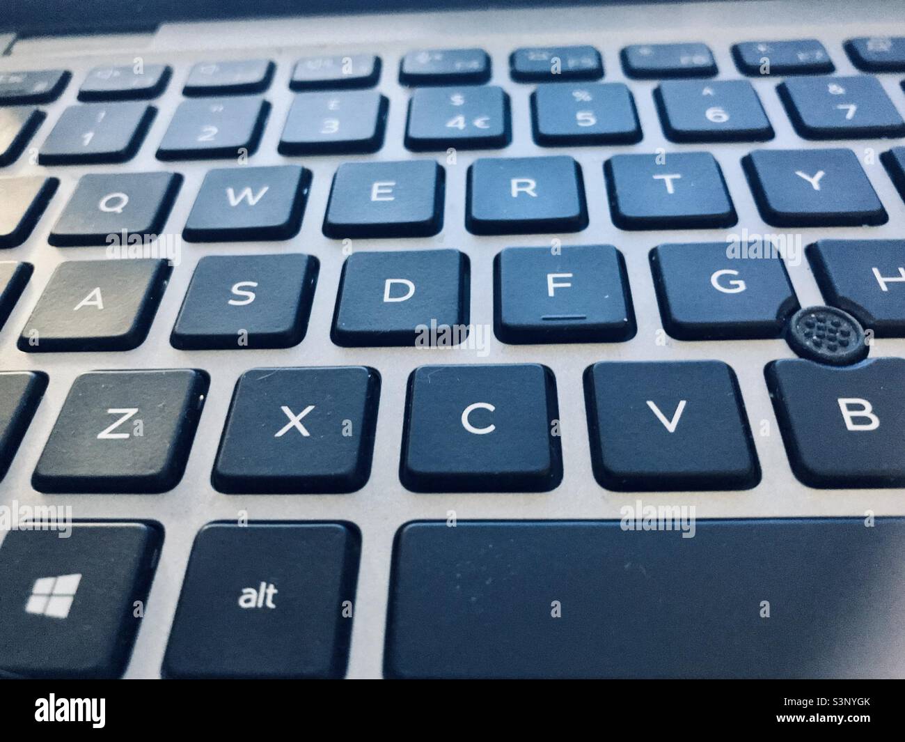 Qwerty laptop hi-res stock photography and images - Alamy