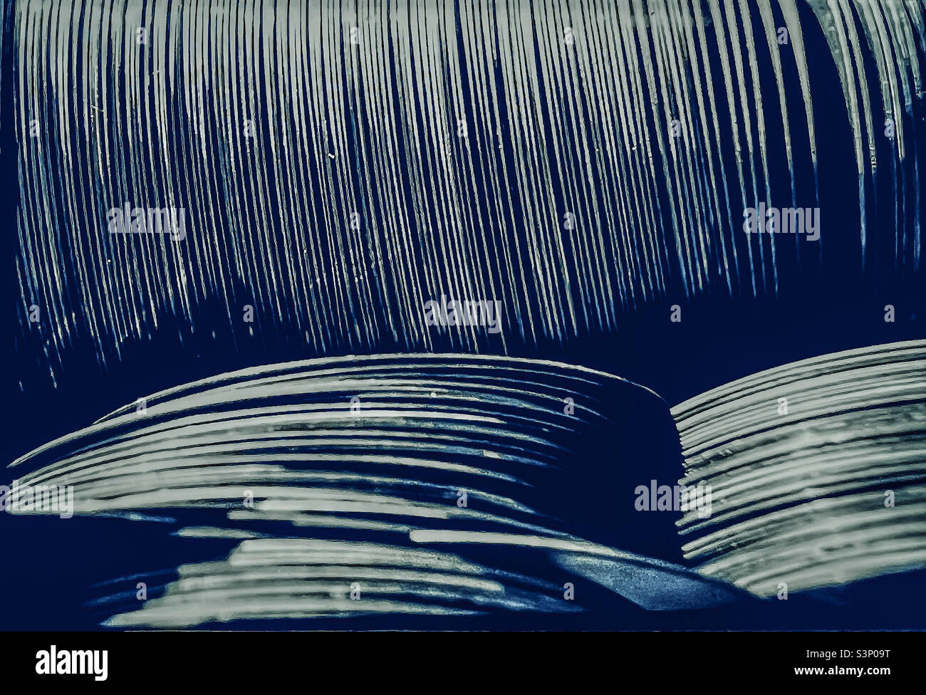 Stacked vinyl records Stock Photo - Alamy