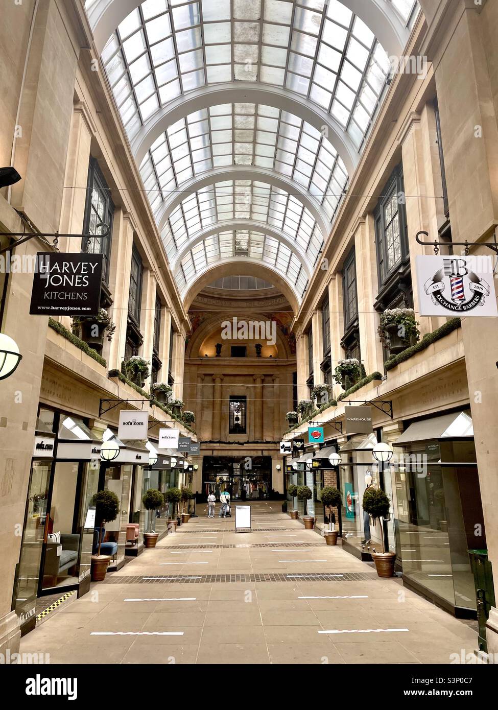 Exchange arcade nottingham hi-res stock photography and images - Alamy