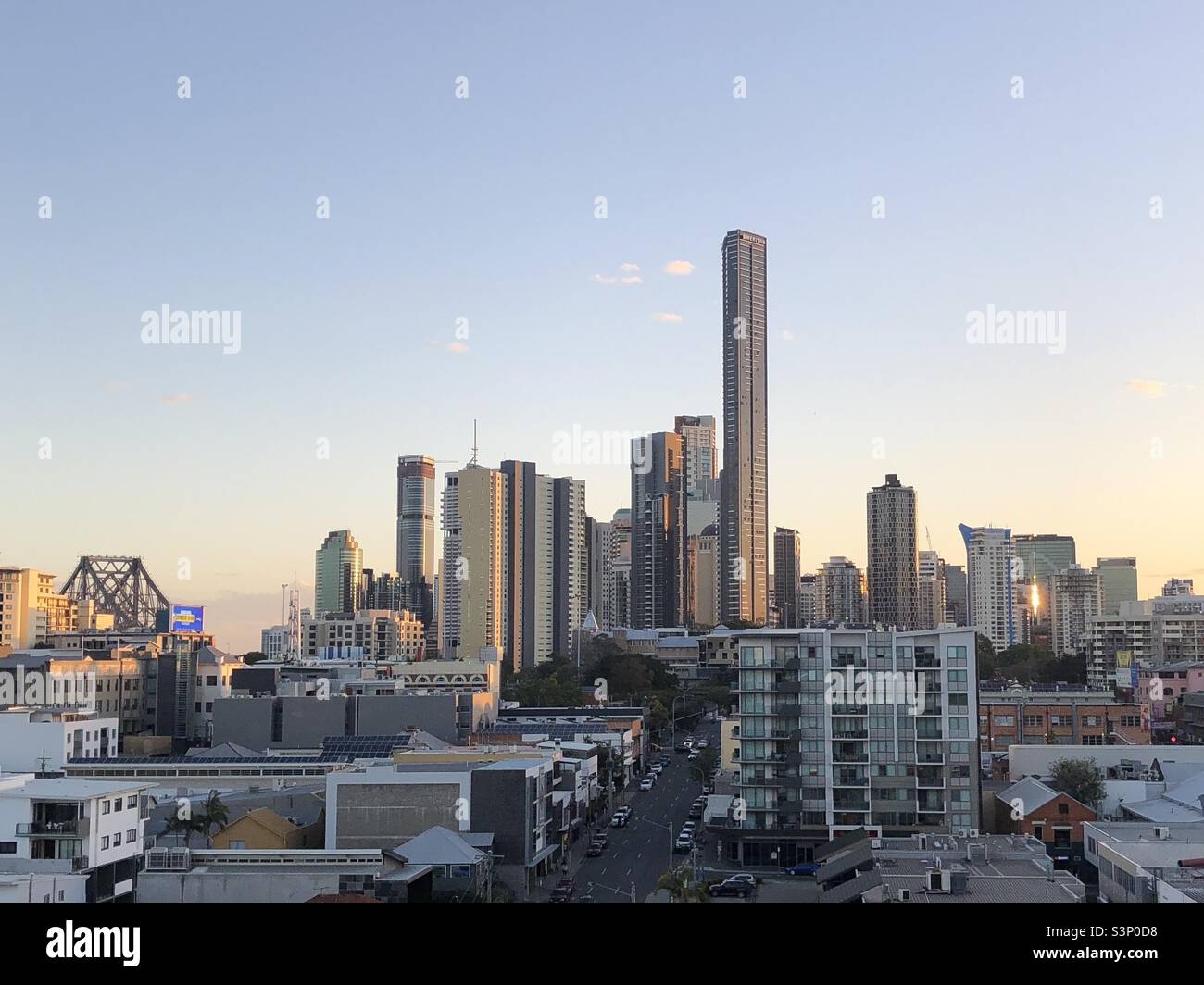 Brisbane city sunset hi-res stock photography and images - Alamy