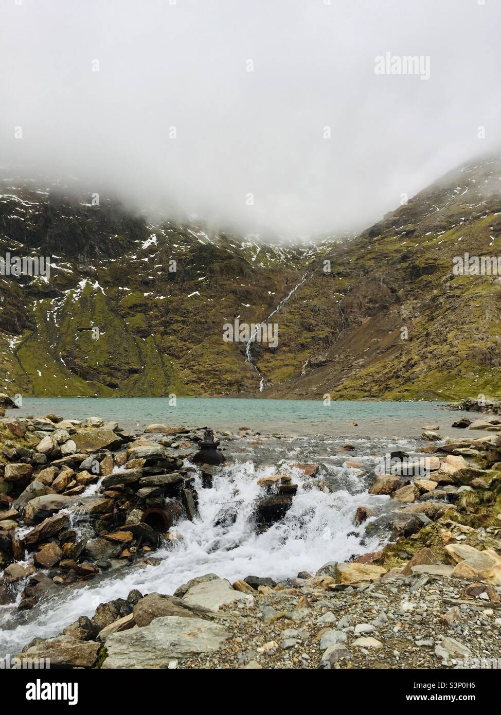 Snowdon waterfalls hi-res stock photography and images - Alamy