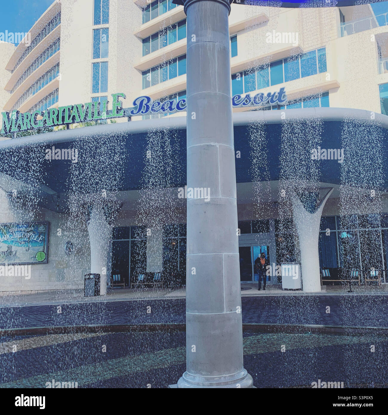 January, 2022, Water feature at the Pointe development, which includes ...