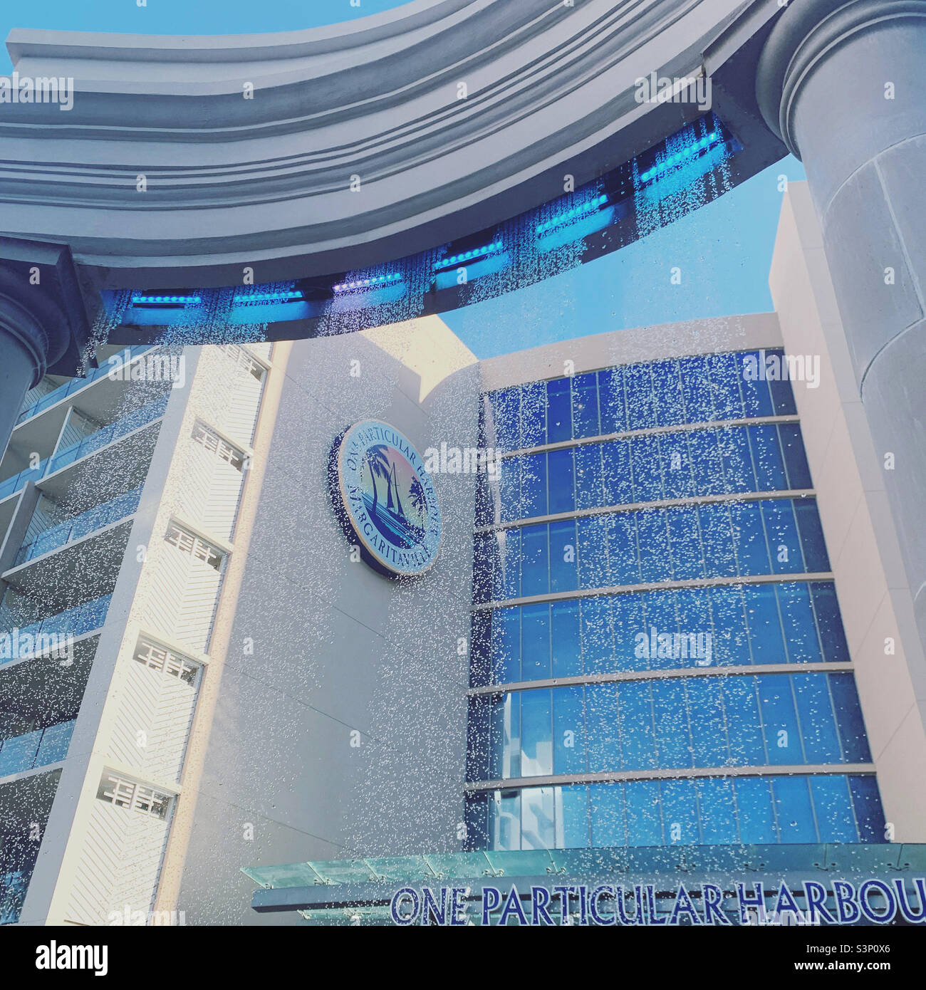 January, 2022, Water feature at the Pointe development, which includes ...