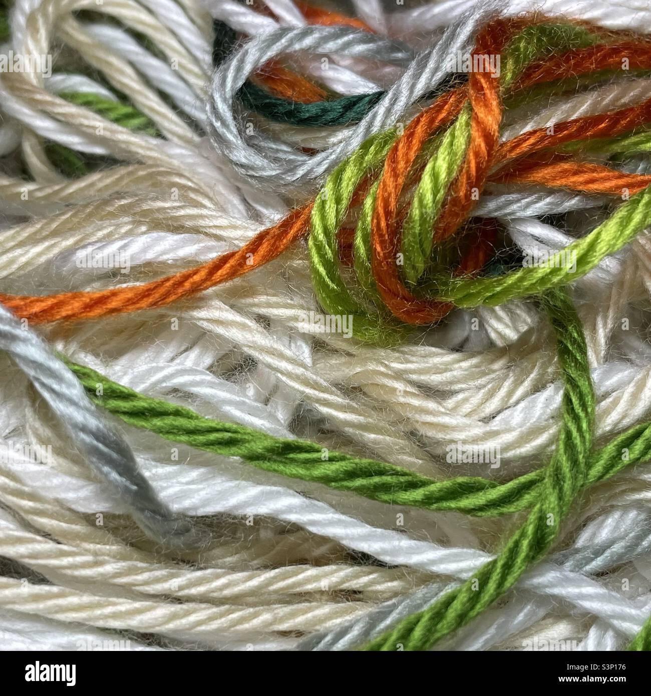 Tangled yarn hi-res stock photography and images - Alamy