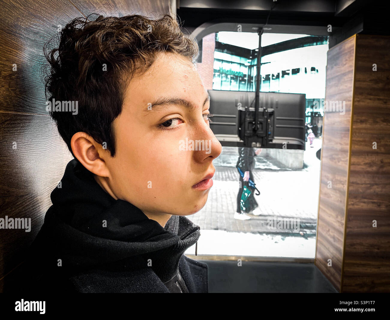 Cute Guy With Brown Hair And Brown Eyes