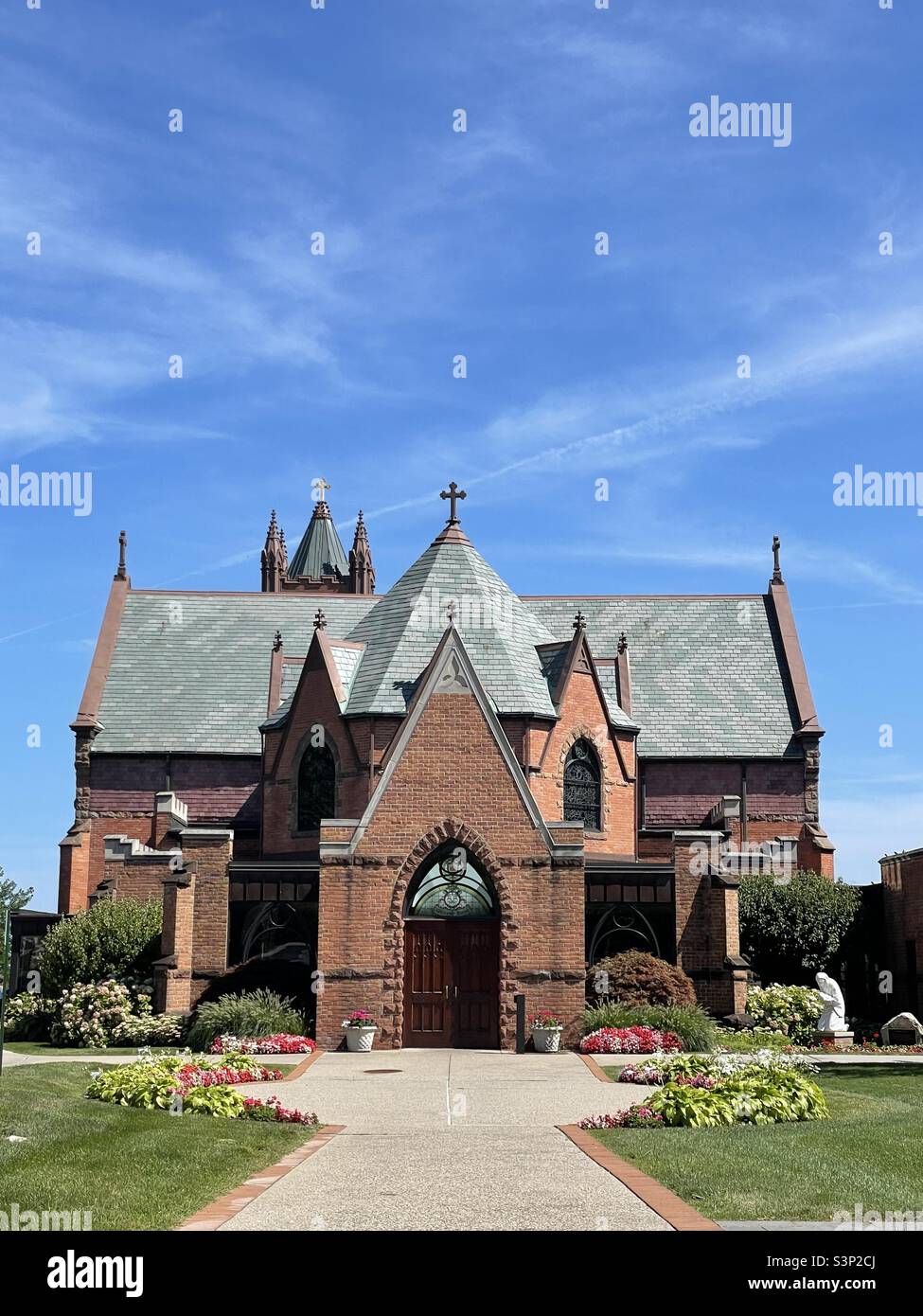 Victorian gothic chapel hi-res stock photography and images - Alamy