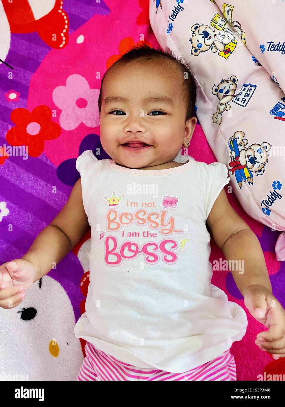 Baby smile hi-res stock photography and images - Alamy