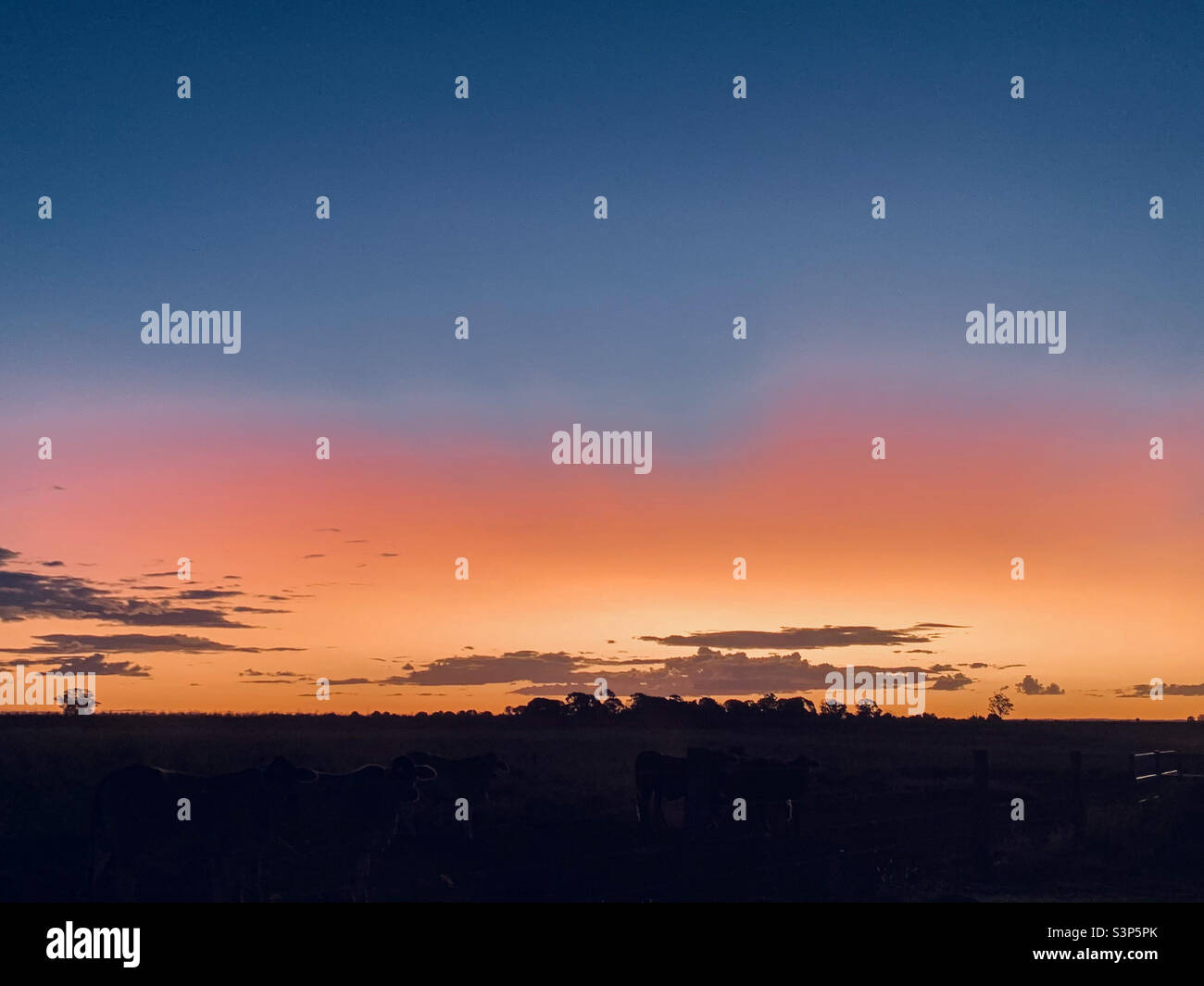 Country farm sunset hi-res stock photography and images - Alamy