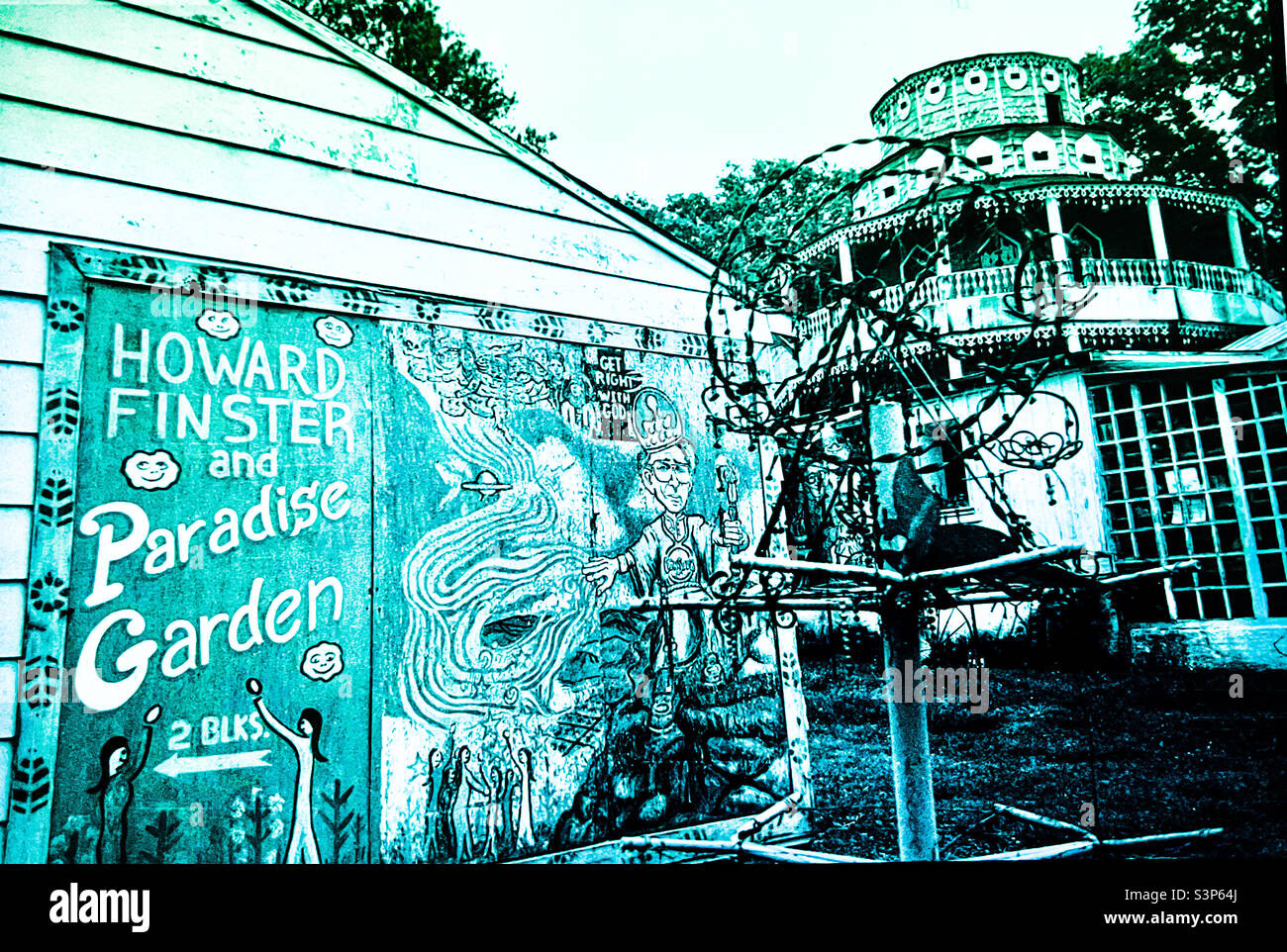 Paradise Gardens by Howard Finster Outsider artist in Summerville ...