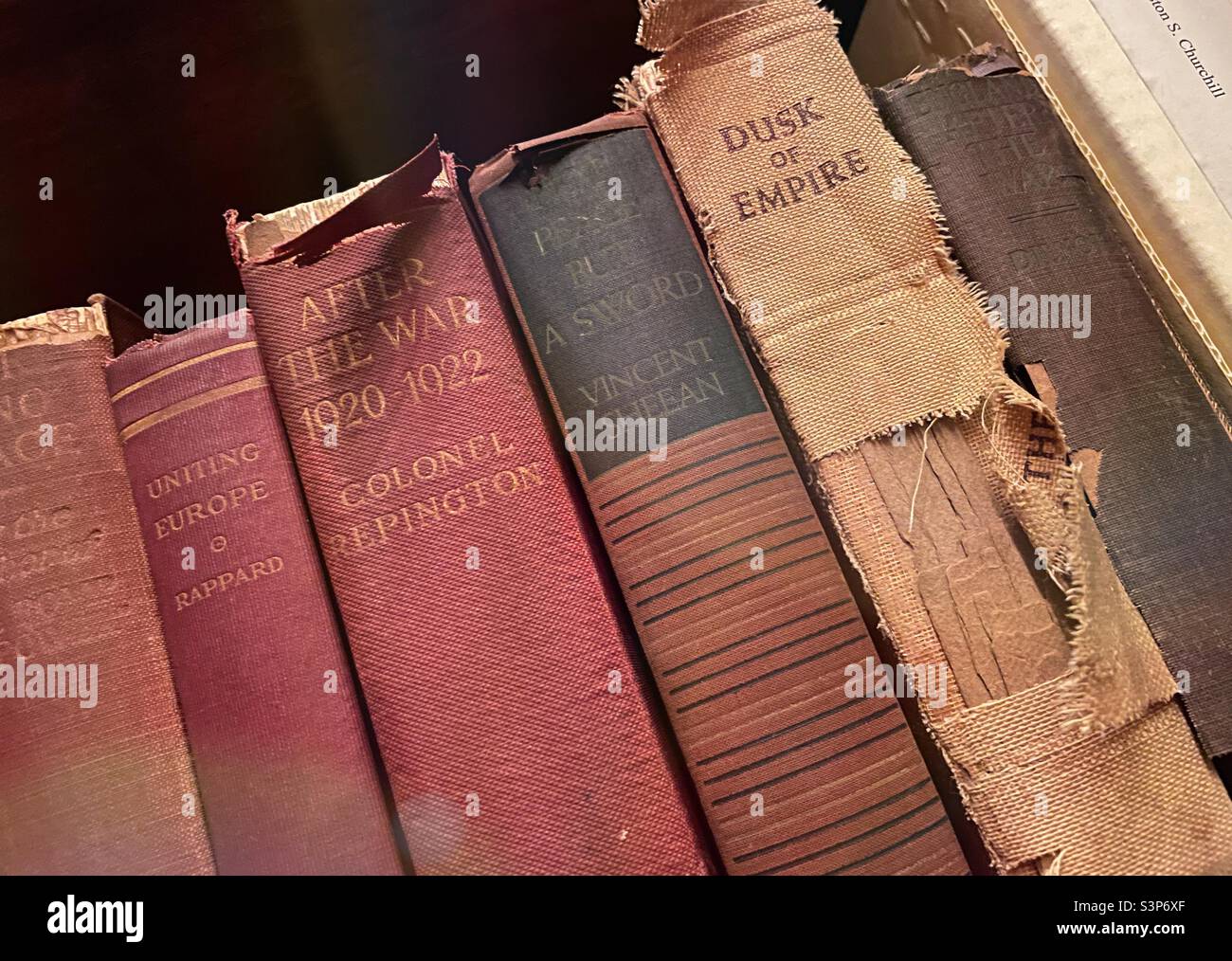 Old torn books hi-res stock photography and images - Alamy