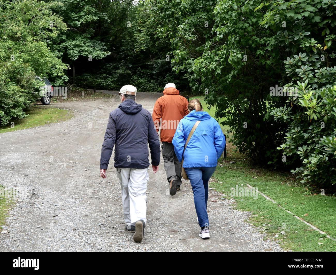 People walking in nature hi-res stock photography and images - Alamy