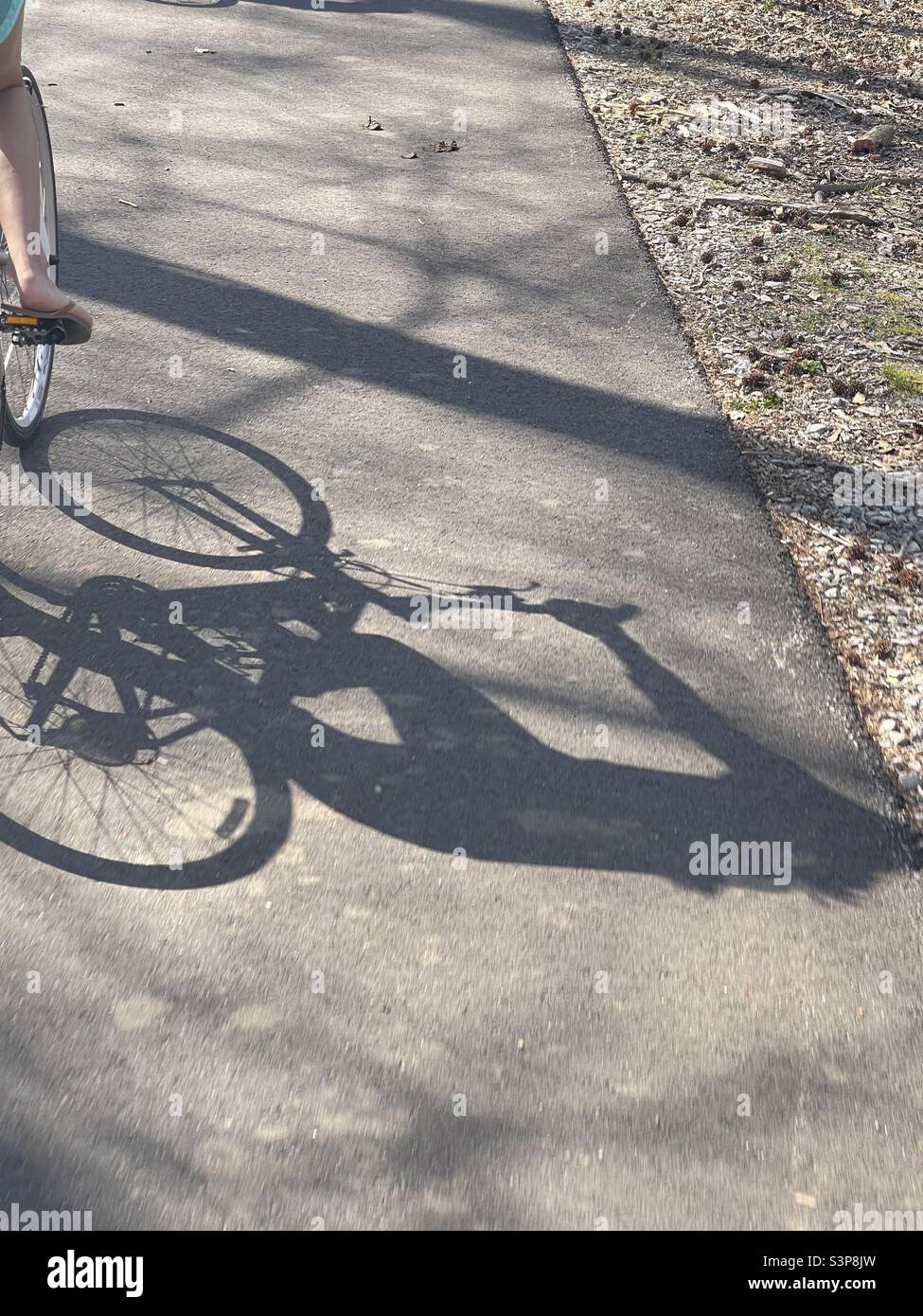 Person on the bike hi-res stock photography and images - Alamy