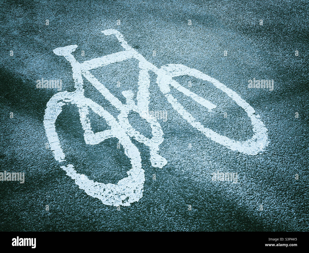 Bicycles only! This is a peddle cycle area. Photo ©️ COLIN HOSKINS ...