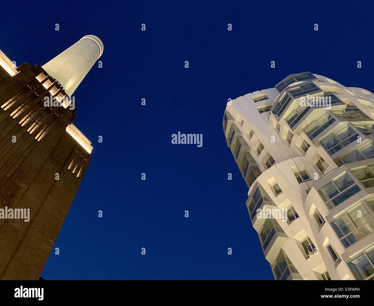 Prospect place battersea power station frank gehry hi-res stock ...