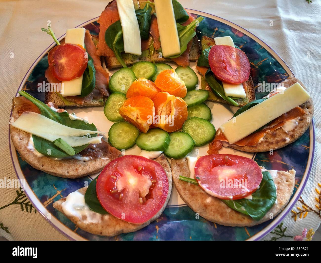 A healthy lunch Stock Photo - Alamy