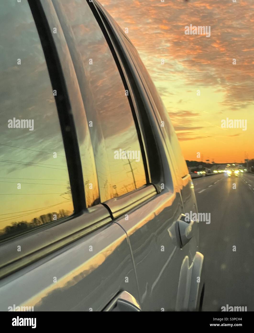 Sunset through mirror hi-res stock photography and images - Alamy