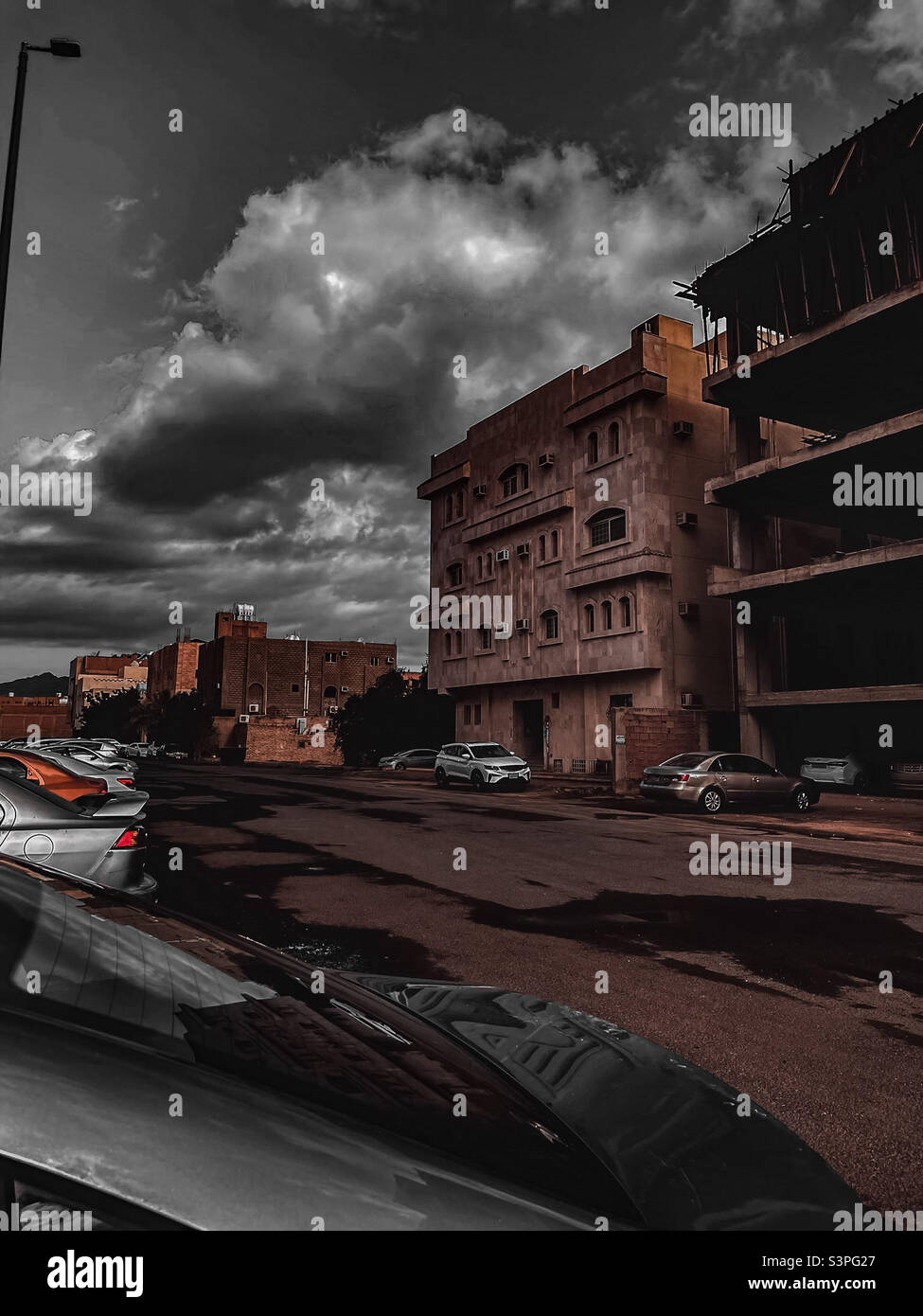 Rainy night atmosphere hi-res stock photography and images - Alamy