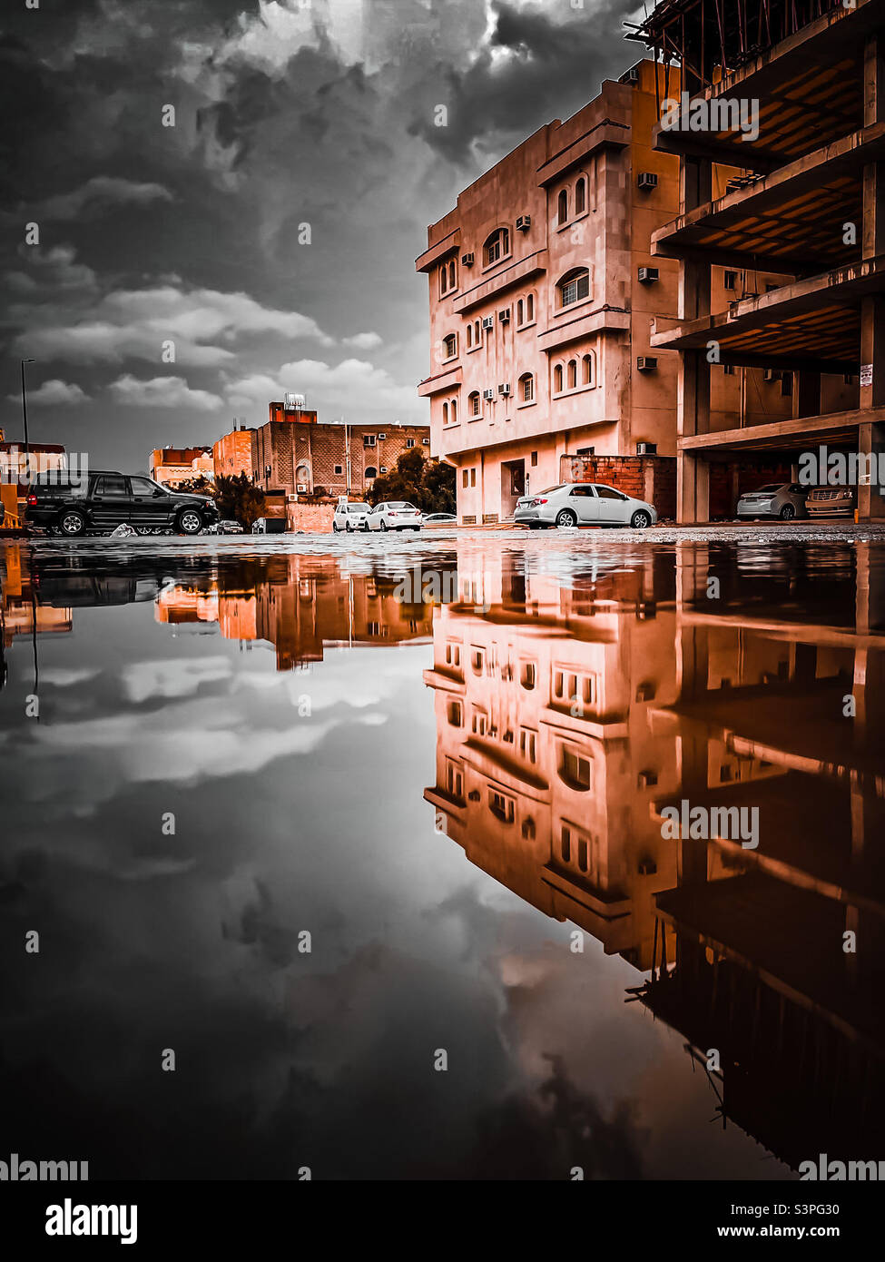 The black scary atmosphere Stock Photo - Alamy