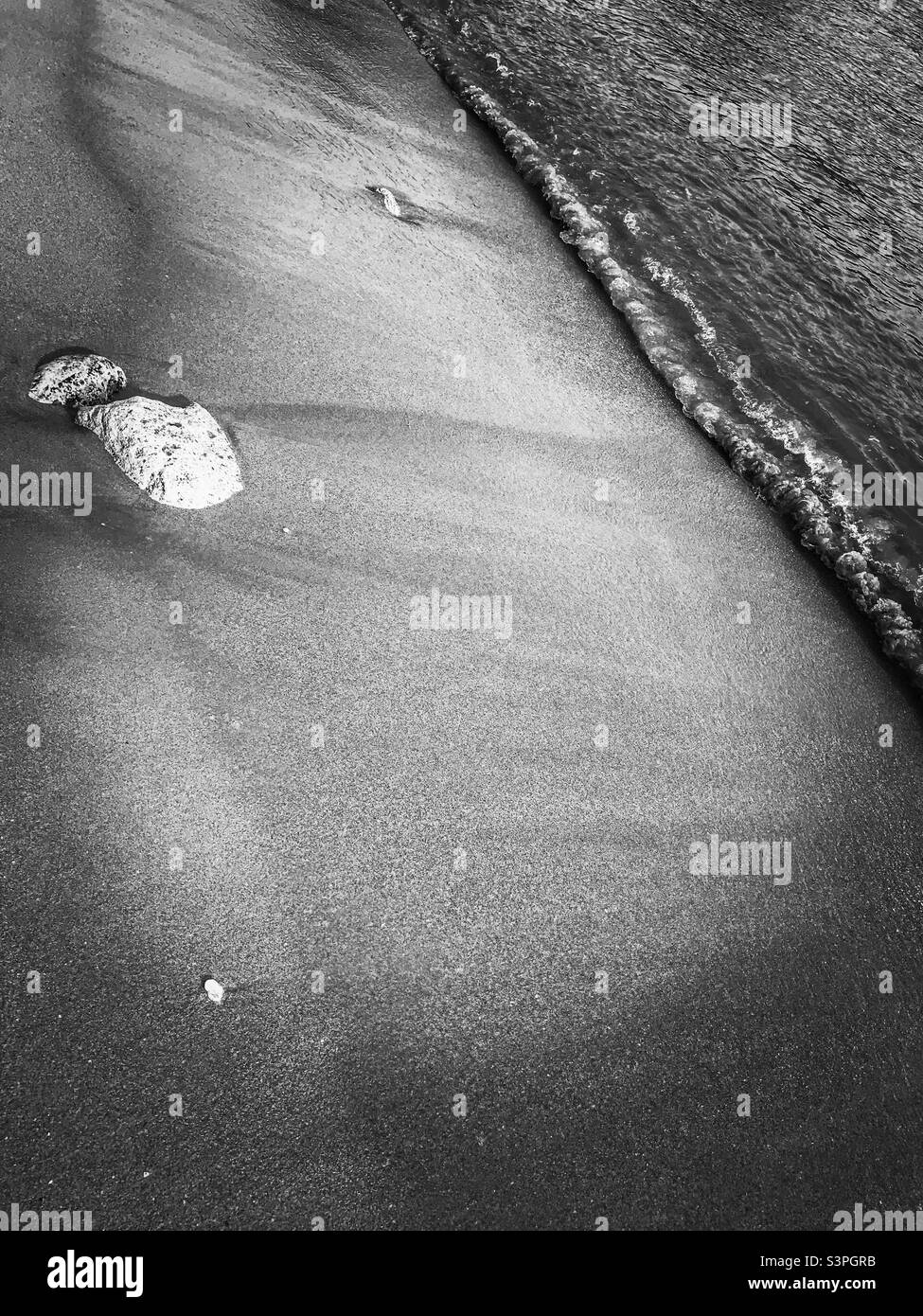 With shoreline Black and White Stock Photos & Images - Alamy