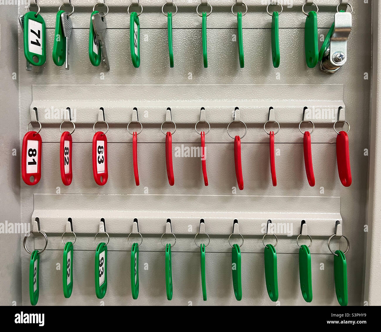 Wall mounted housekeeper hi-res stock photography and images - Alamy