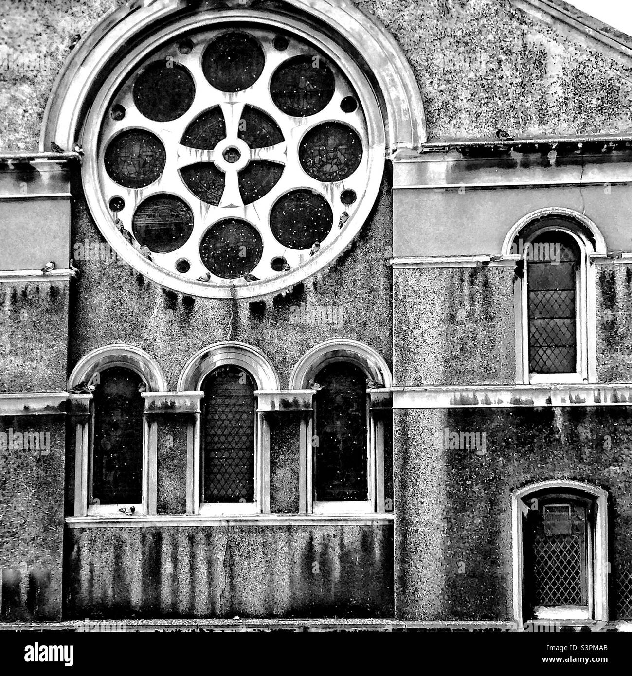 Victorian church architecture Black and White Stock Photos & Images - Alamy