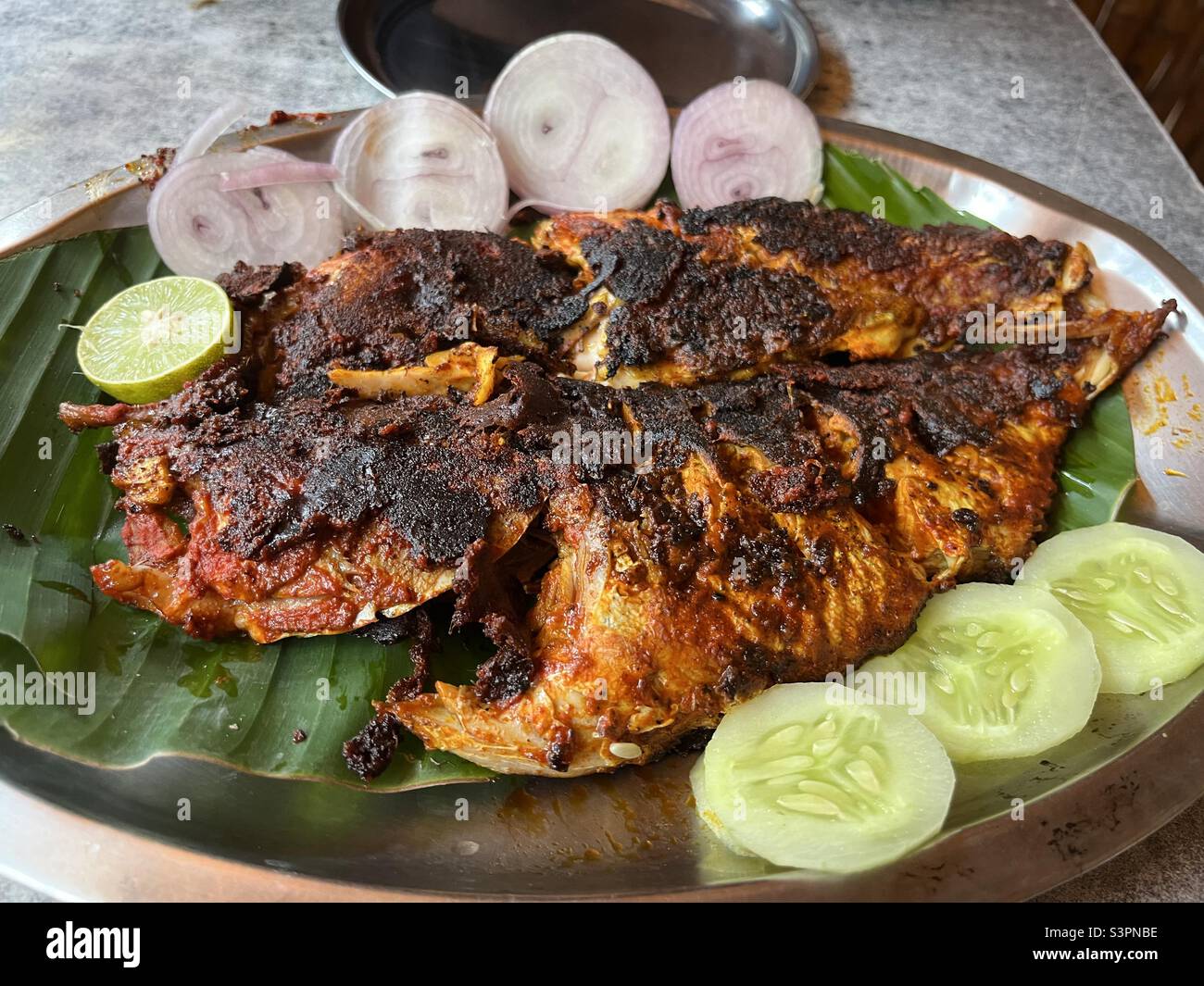 Fish tawa fry hi-res stock photography and images - Alamy