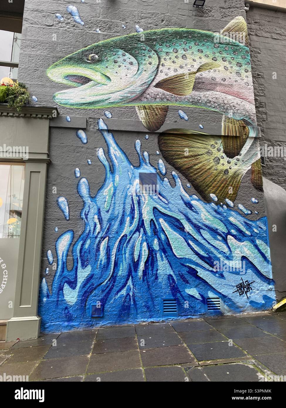 Fish in art hi-res stock photography and images - Alamy