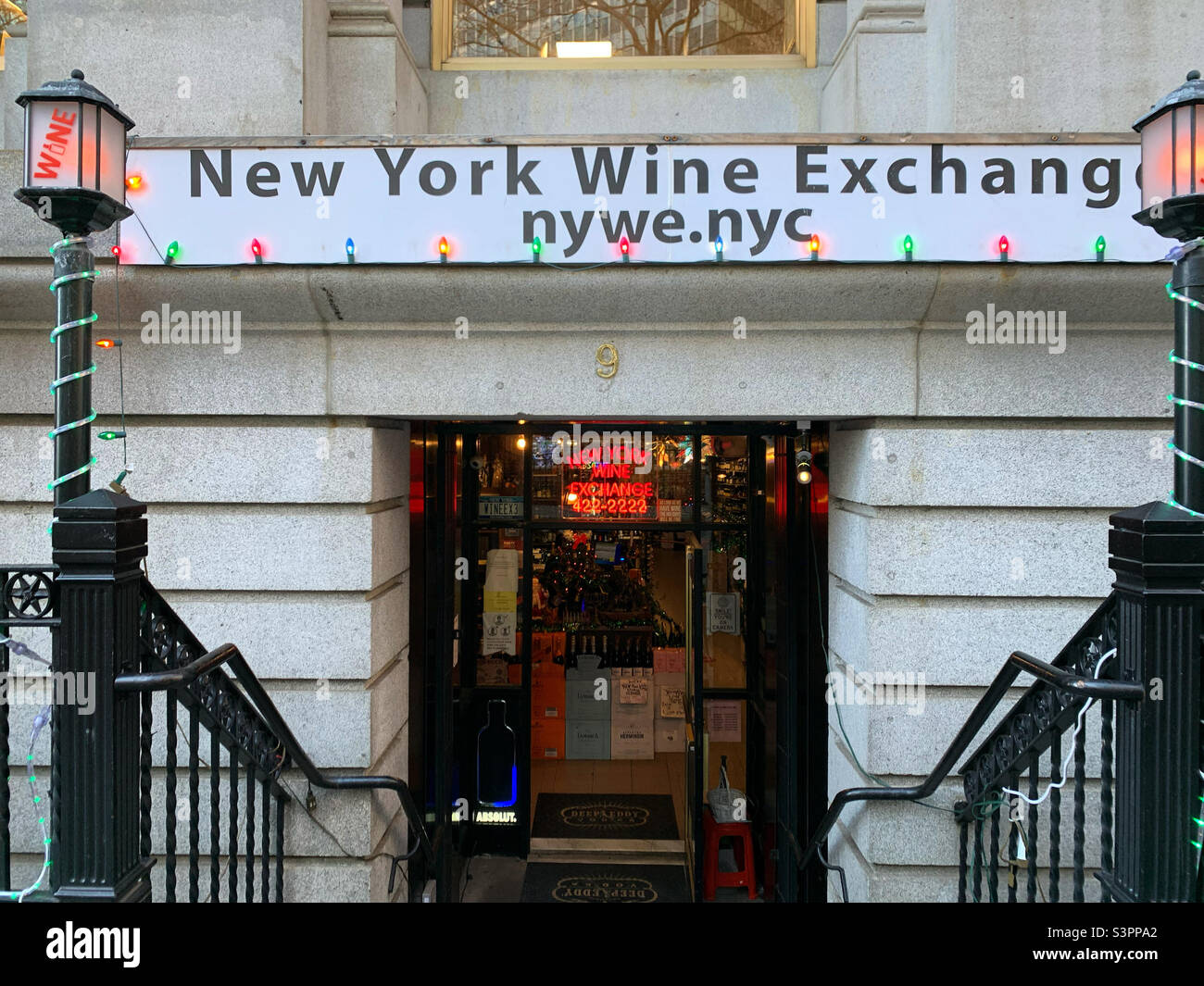 New york wine exchange hi-res stock photography and images - Alamy