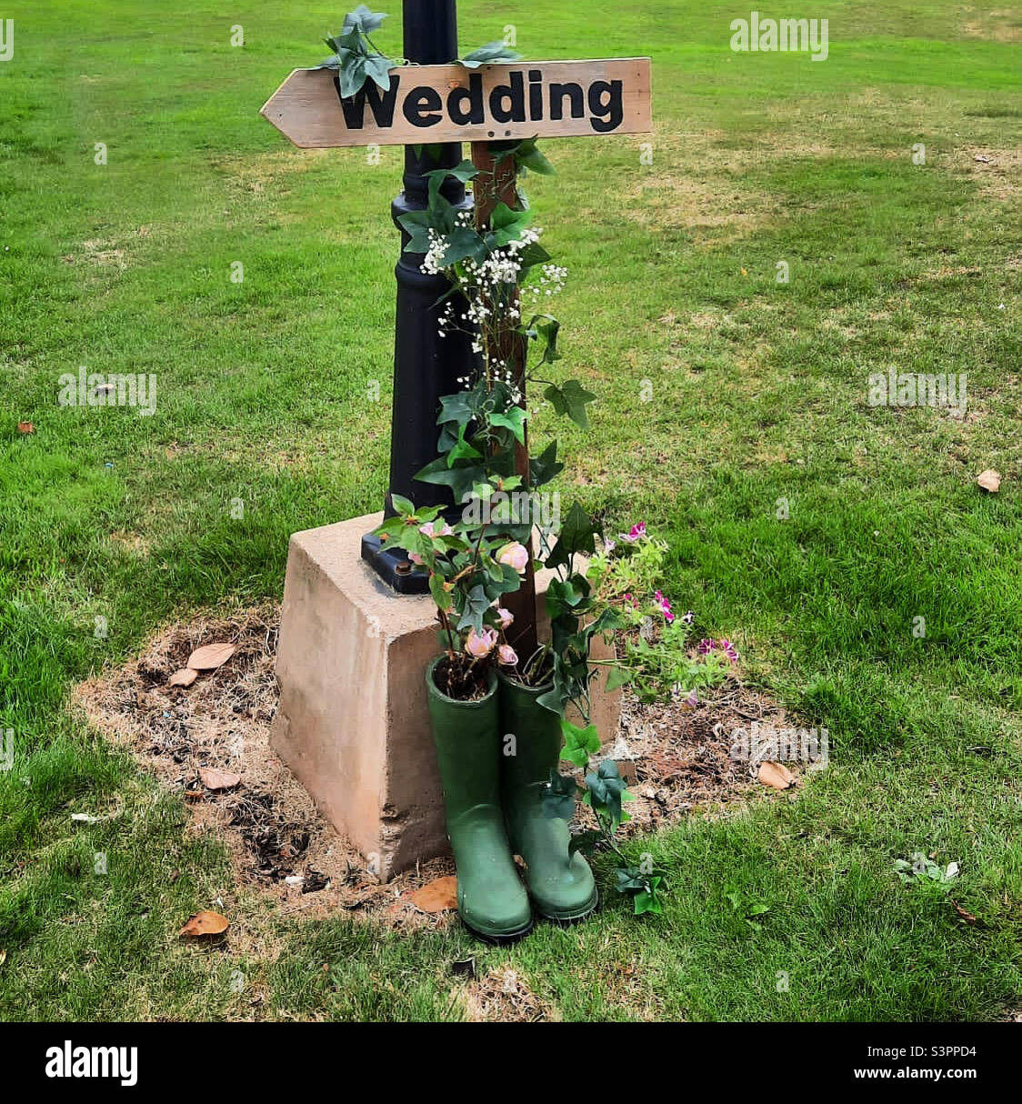 Wedding wellies hi-res stock photography and images - Alamy