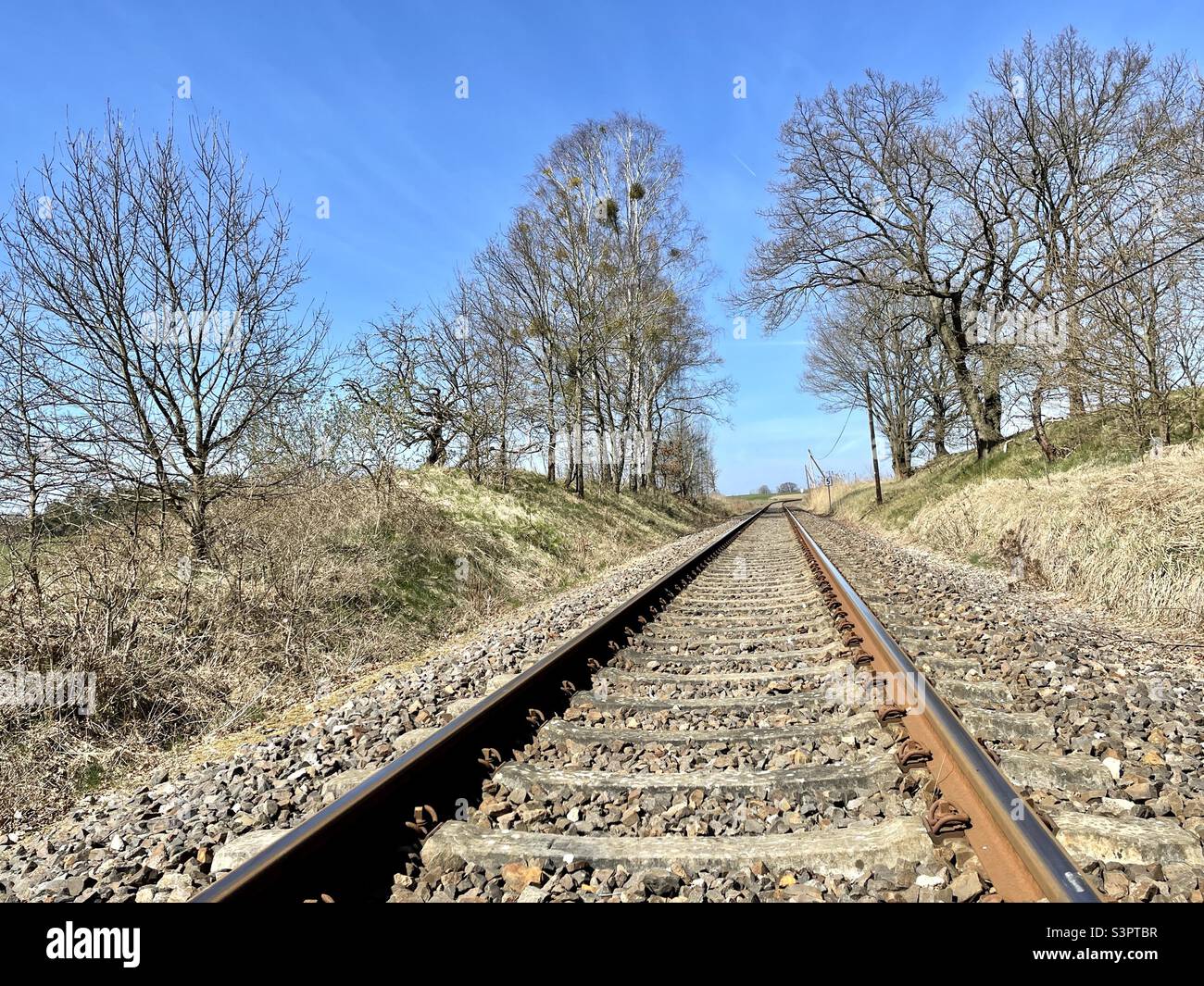 Remote railway track hi-res stock photography and images - Alamy
