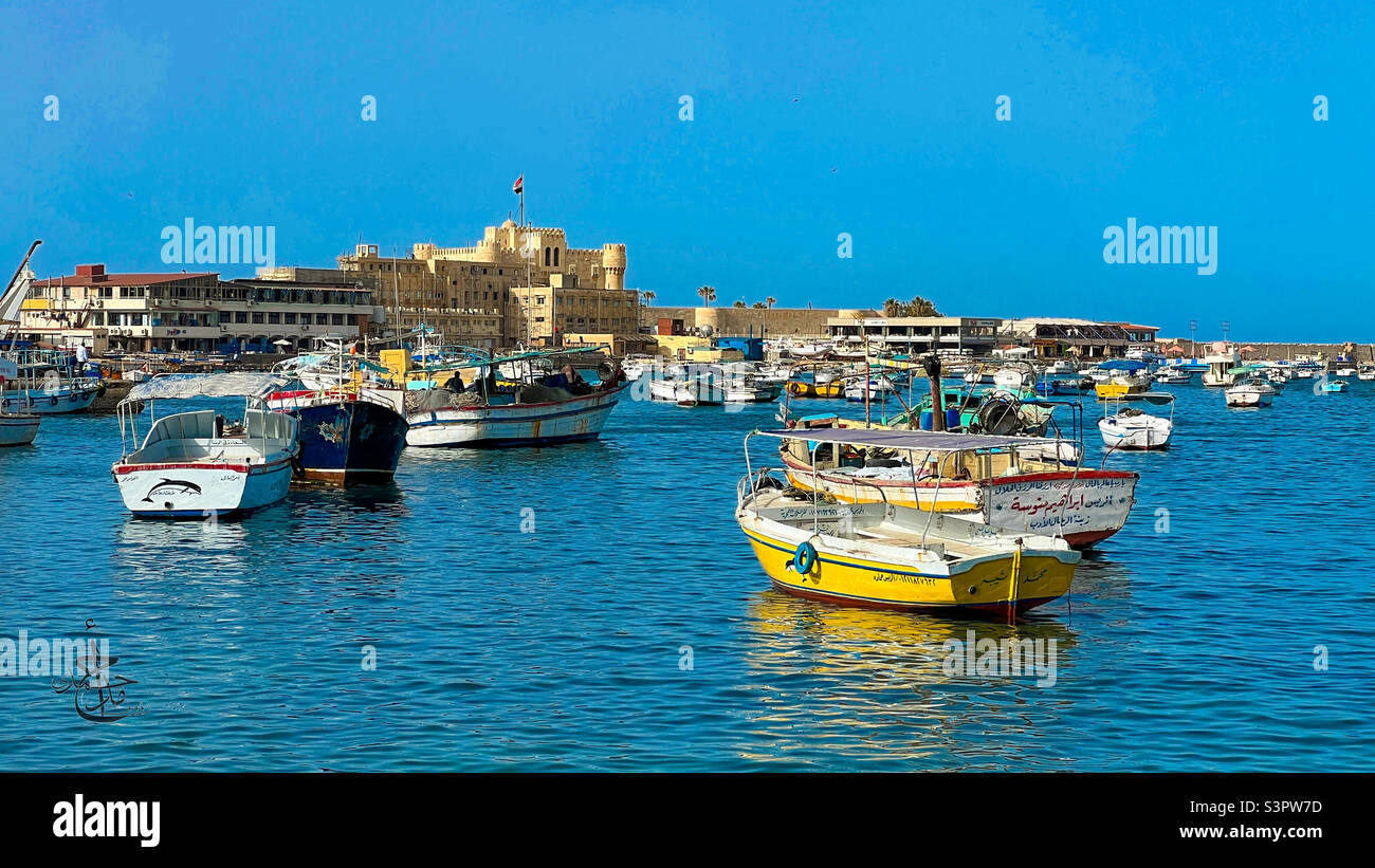 Port of alexandria egypt hi-res stock photography and images - Alamy