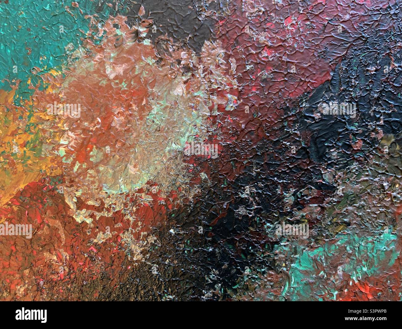 Acrylic abstract art Stock Photo - Alamy