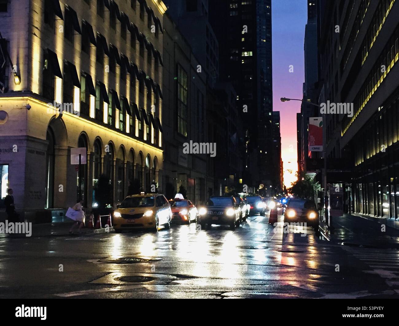 Ny sunset hi-res stock photography and images - Alamy