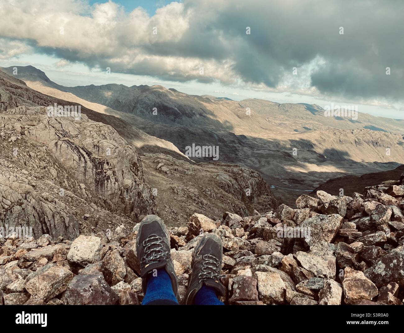 Scafell pike lake district hi-res stock photography and images - Alamy