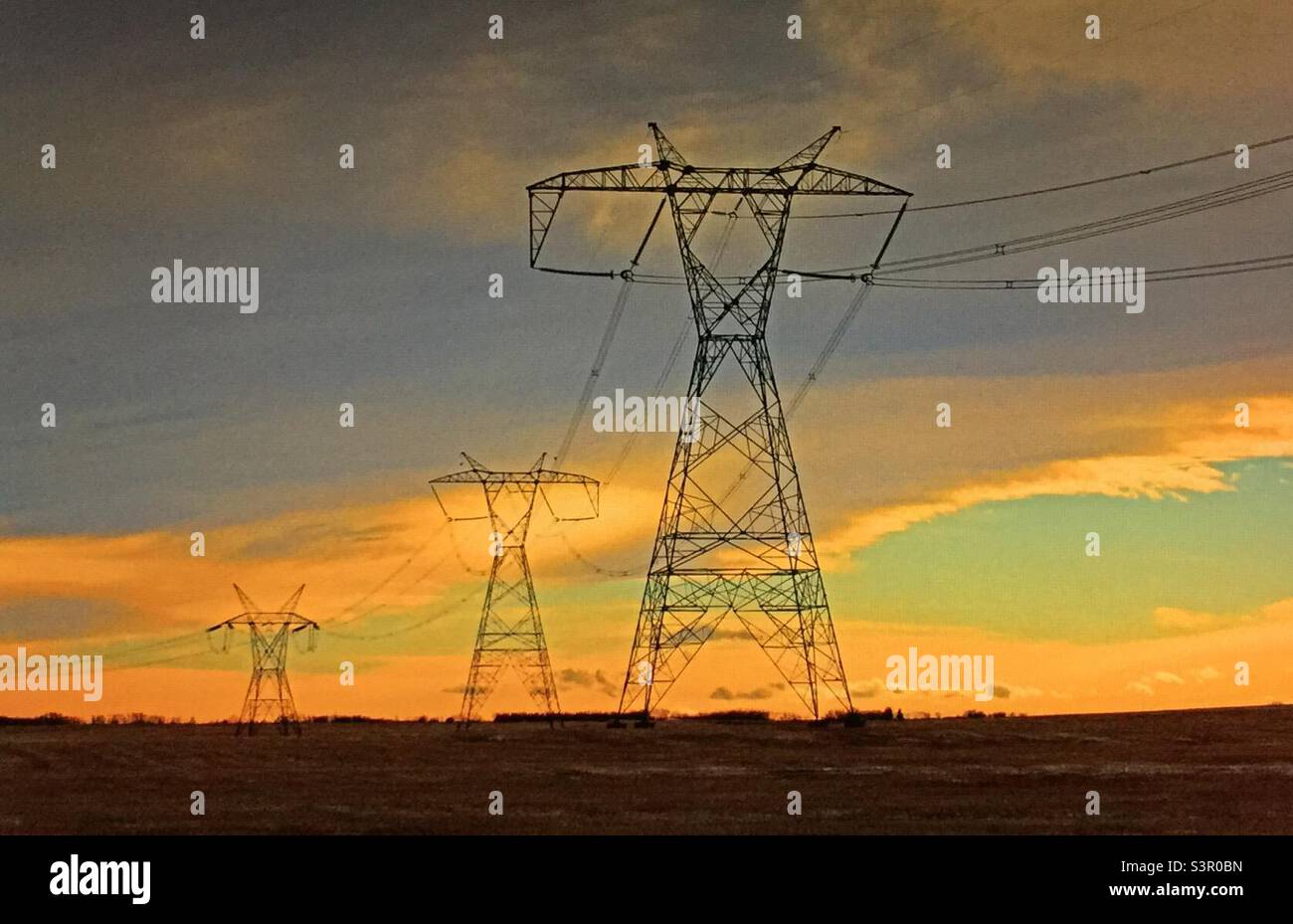 Electricity transportation hi-res stock photography and images - Alamy