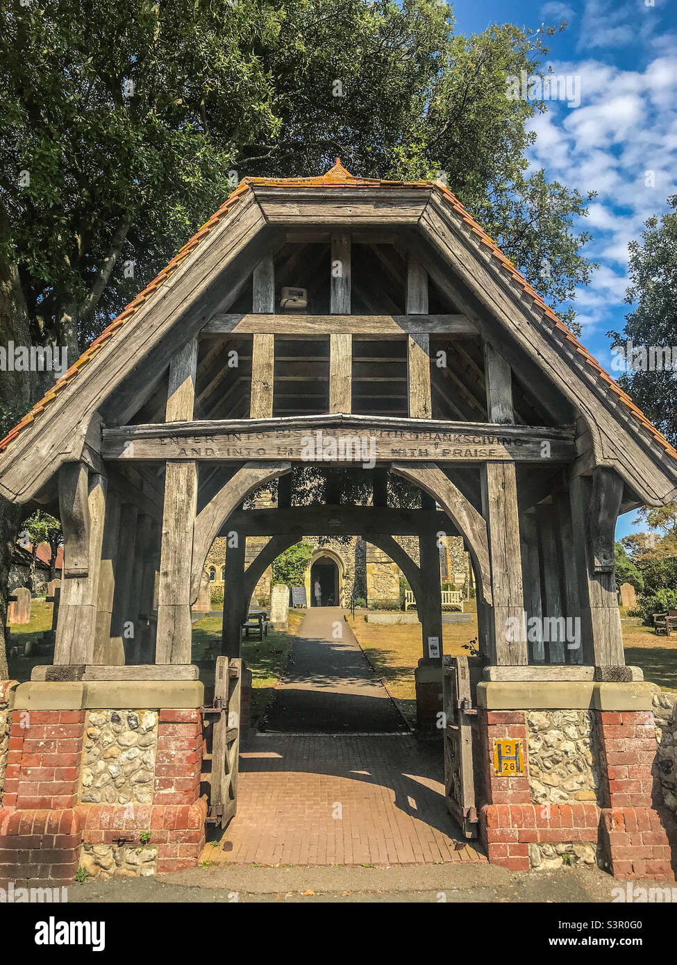 Rottingdean village church Stock Photo - Alamy