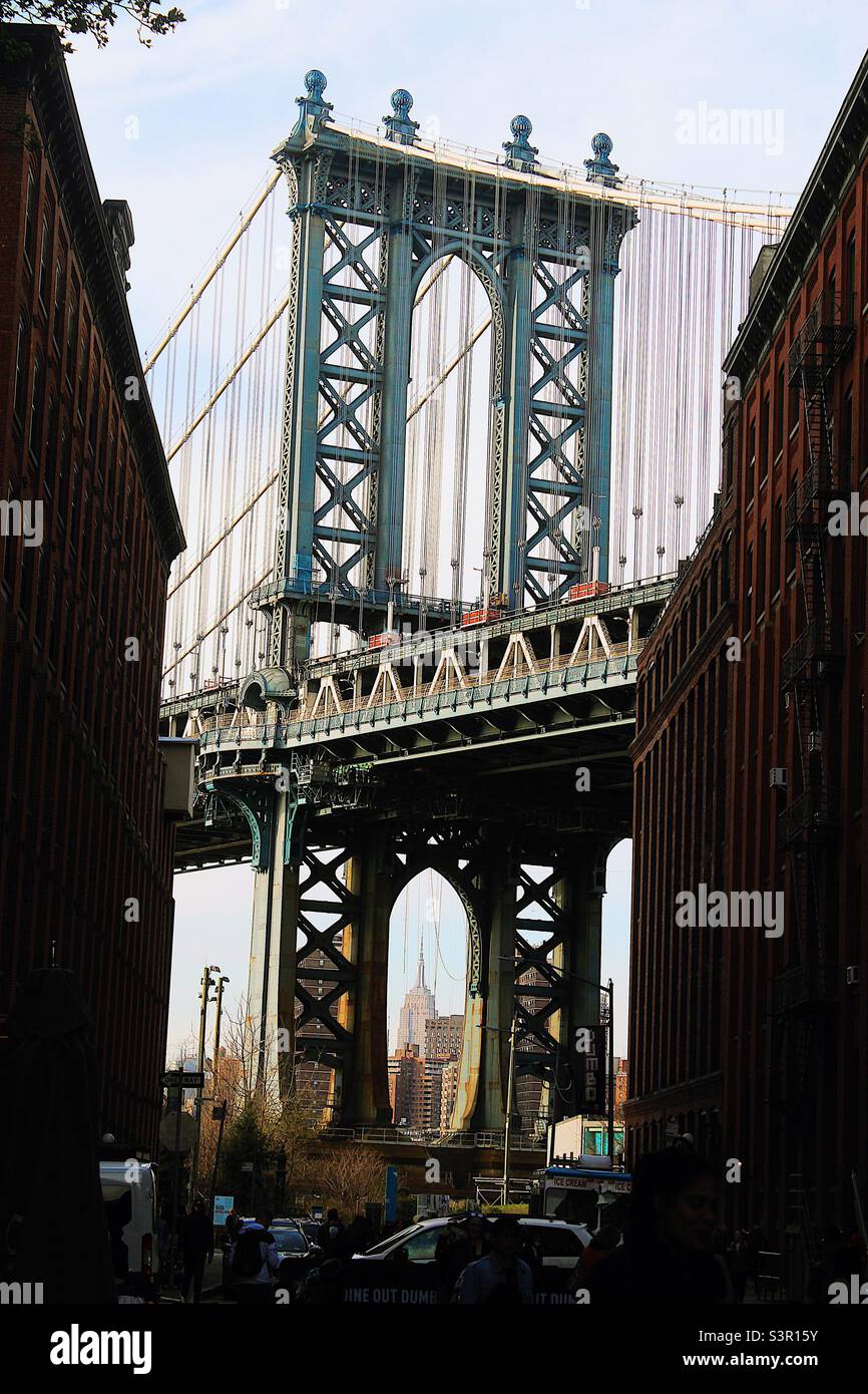 Brooklyn bridge architecture hi-res stock photography and images - Alamy