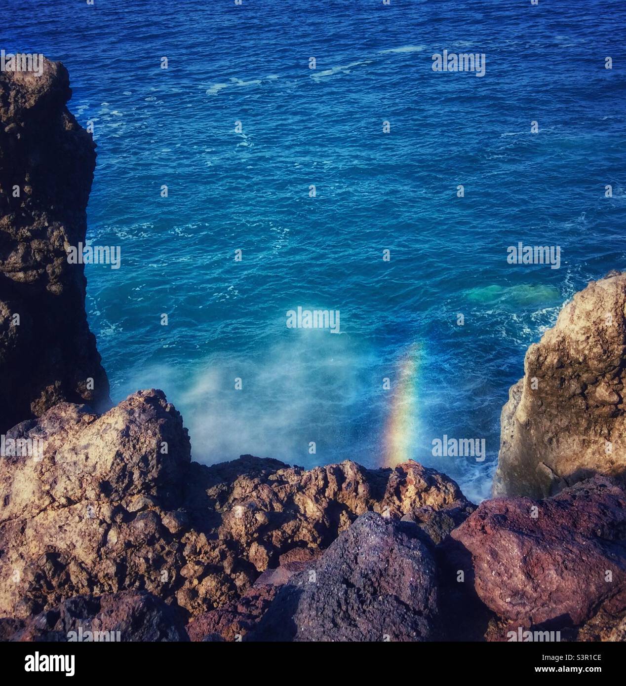Rainbow and ocean hi-res stock photography and images - Alamy