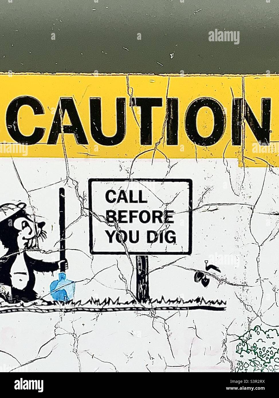 Call before you dig hi-res stock photography and images - Alamy