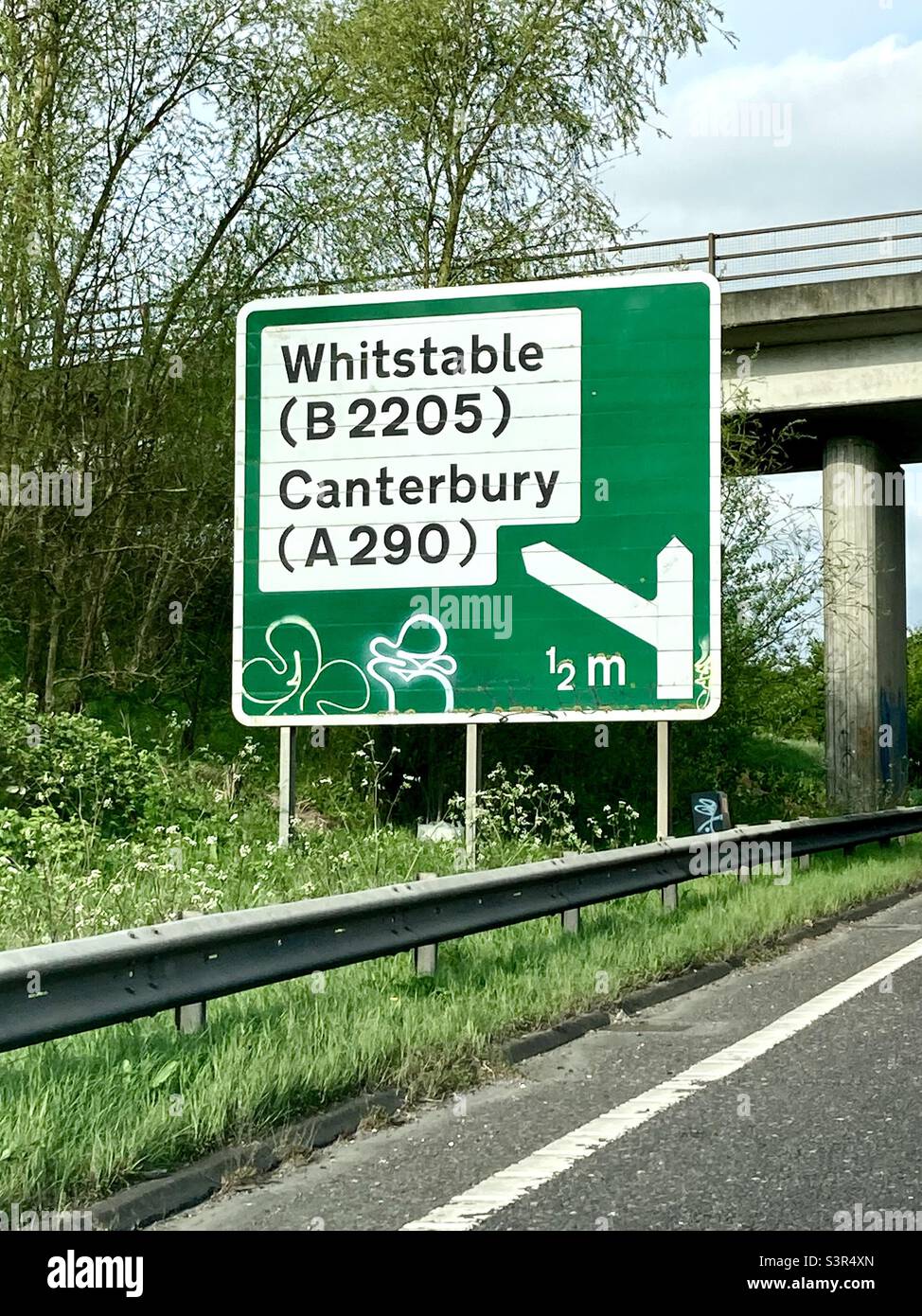 Whitstable map hi-res stock photography and images - Alamy