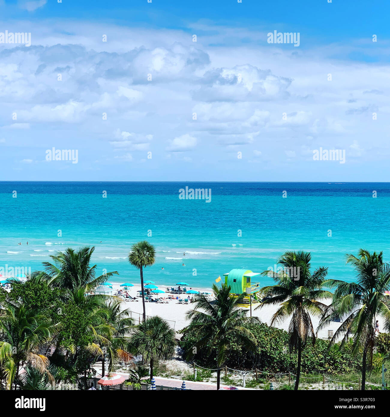 March, 2022, Mid Beach, Miami Beach, Florida, United States Stock Photo ...