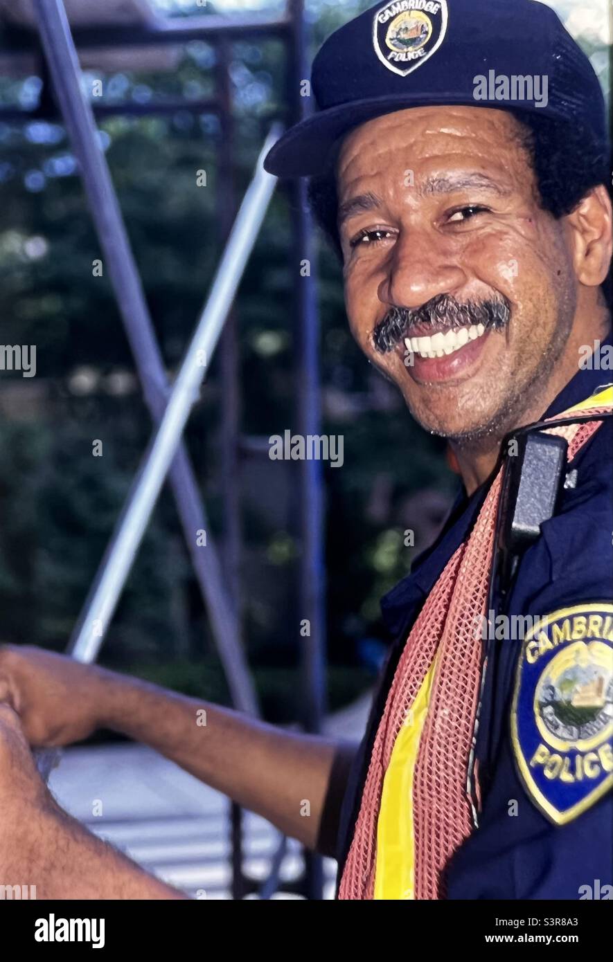 African policeman hi-res stock photography and images - Alamy