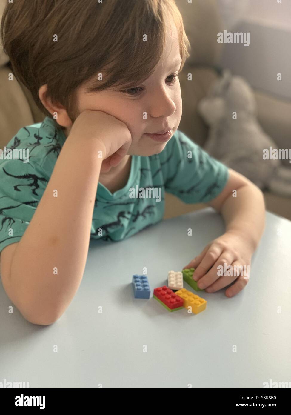 With colorful blocks hi-res stock photography and images - Alamy