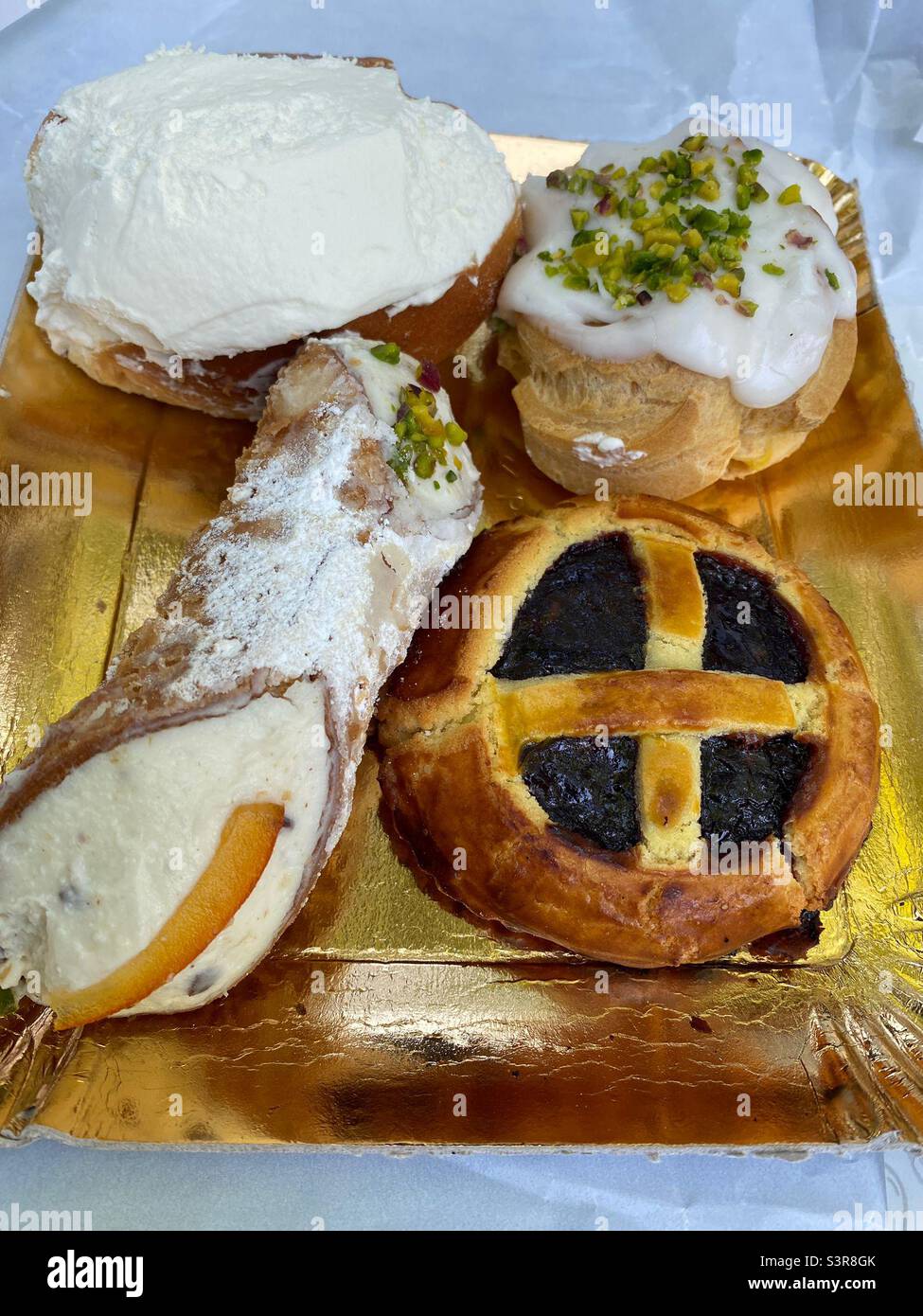 Italian classics dessert from Rome classic and beautiful on a food trip ...