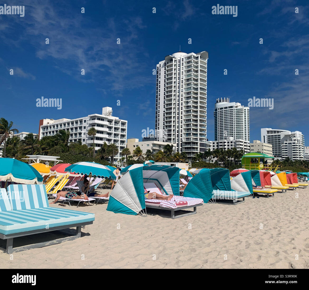 March, 2022, the beach near the Confidante Miami Beach, Mid Beach ...