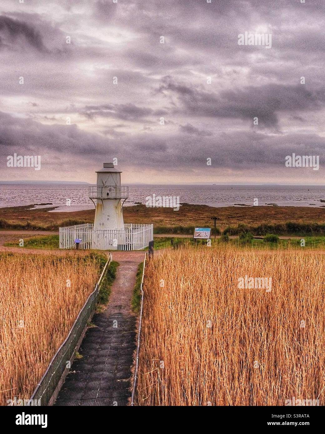 East usk lighthouse hi-res stock photography and images - Alamy