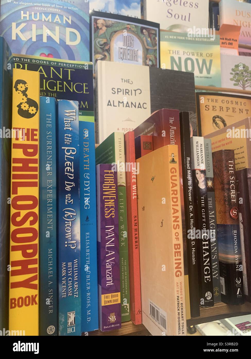 Variety of Colorful Books on Shelf Stock Photo - Alamy
